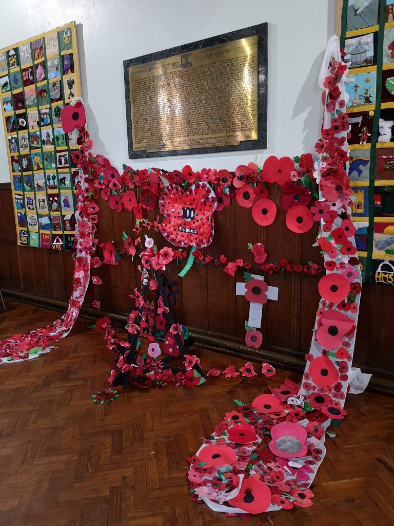 Remembrance Display – Hexham Middle School