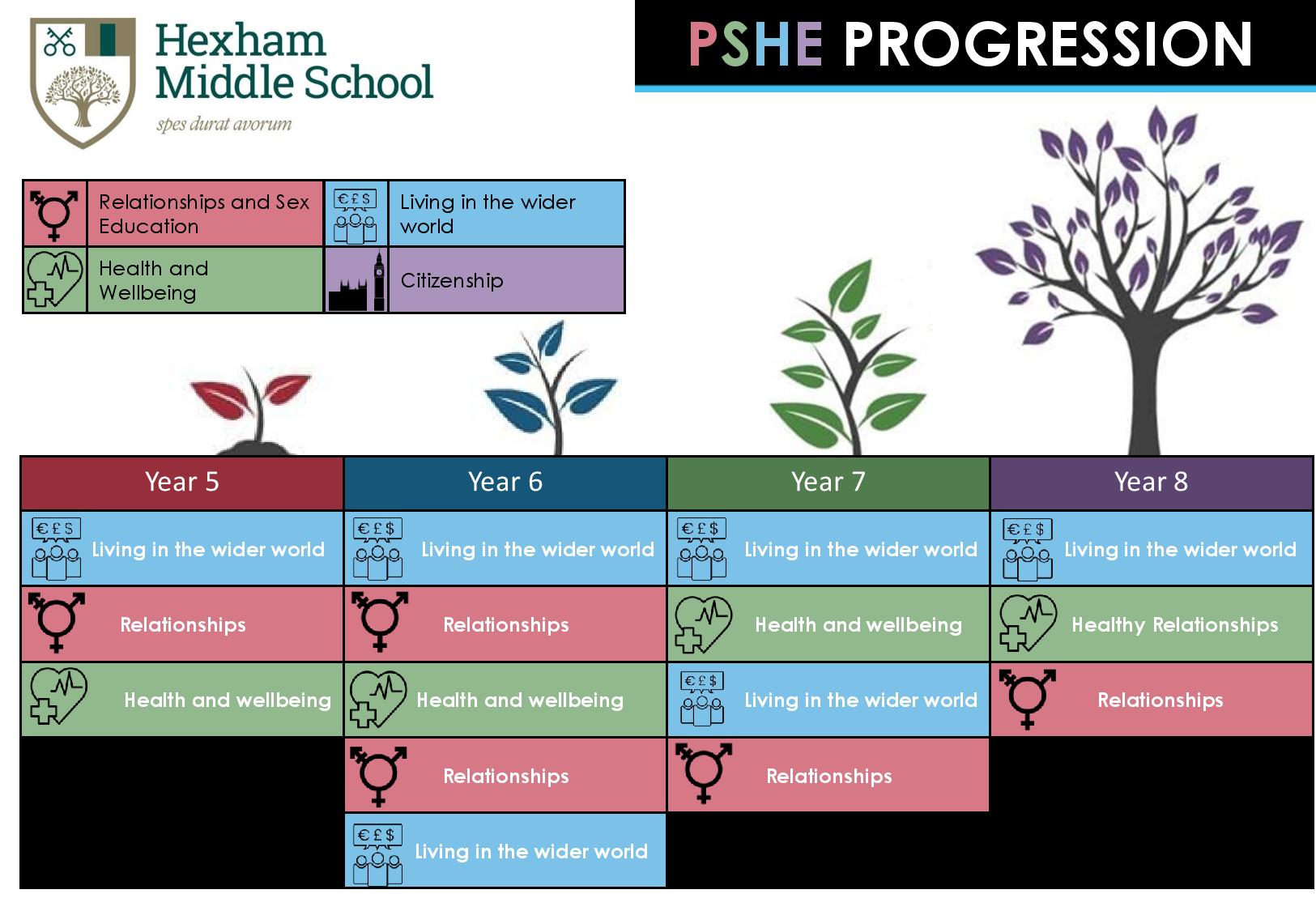 PSHE/RSE Curriculum – Hexham Middle School