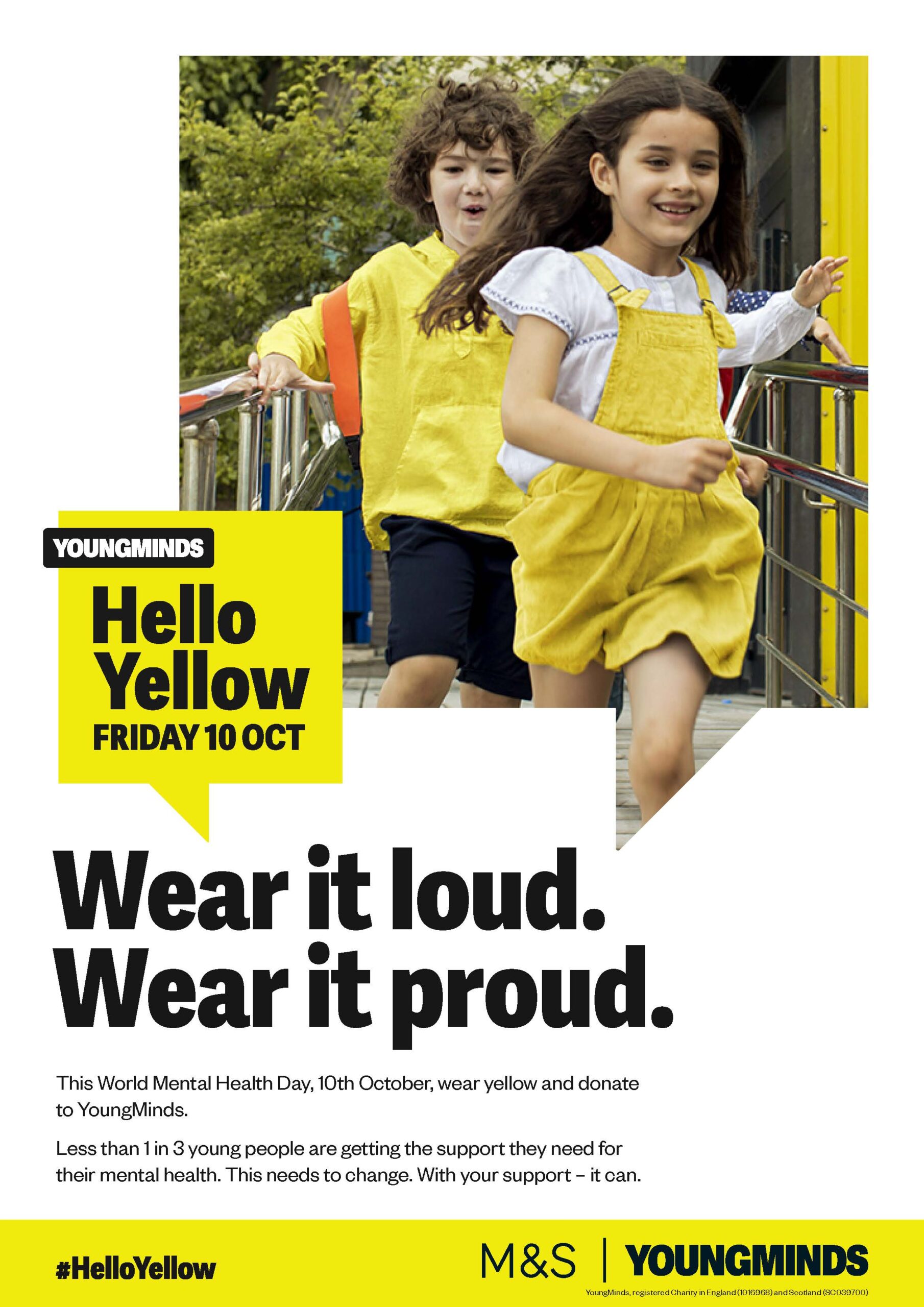 Hello Yellow Day 2025 – Hexham Middle School