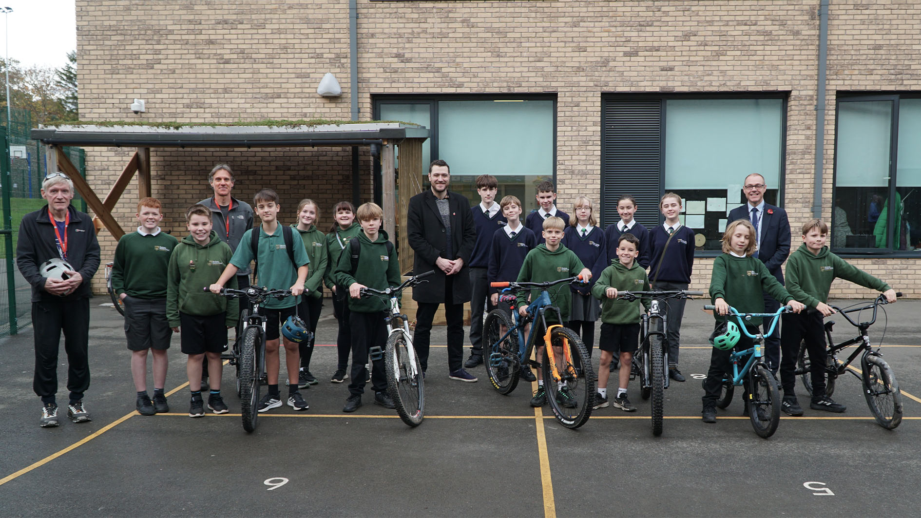 Bike Bus Launch – Hexham Middle School
