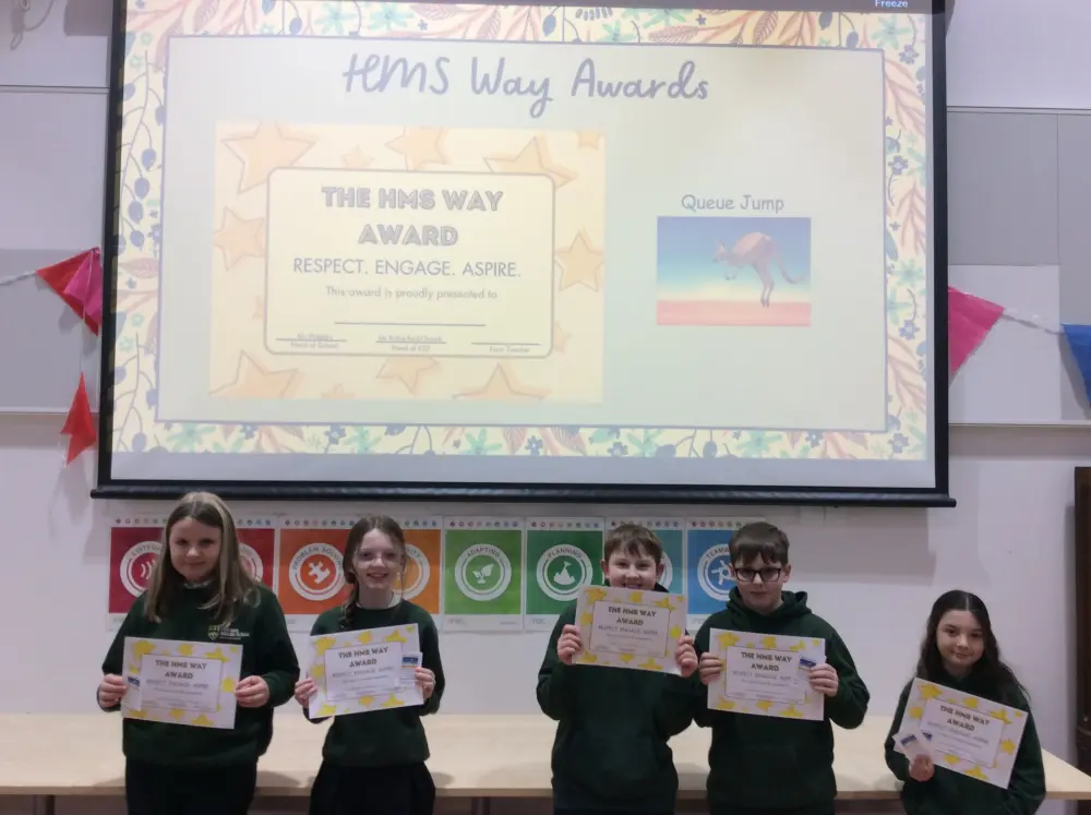 The HMS Way Awards – Hexham Middle School