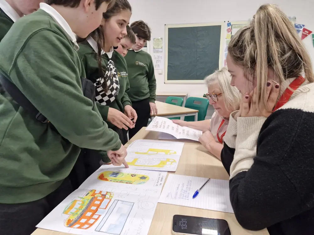 Sir Robert McAlpine Engagement – Hexham Middle School